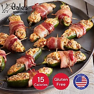 Original Steak, Poultry and Vegetable Seasoning By Dale's, Gluten Free | Delicious on All Meats, Fish, and Vegetables | 64 oz Bottle (Family Size) | No Long Marinating, Savory Blend of Exotic Spices!