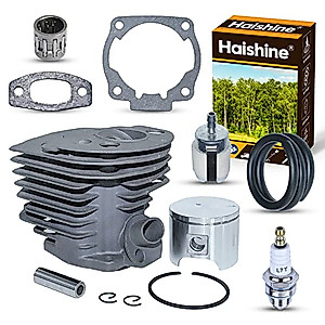 Nikasil Plated Cylinder Piston Bearing Kit For Husqvarna 51 55 For Rancher (46mm) Chainsaw Fuel Filter Line Gasket 503 16 91-71