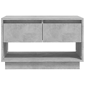 TV Cabinet Home Living Room Furniture Stereo HiFi Drawer Cabinet TV Stand Unit Entertainment Centre Grey Sonoma Engineered Wood (Concrete Grey)