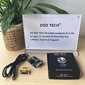 DSD TECH SH-B23A Bluetooth 2.0 to RS232 Serial Adapter with DB9 Converter