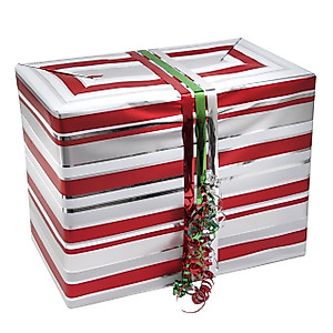 30 Christmas Self Adhesive Gift Bows and 8 Rolls of Christmas Curling Ribbons by Gift Boutique