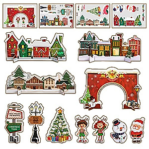 Locomoto Train Set - Electric Train Toys w/Smoke, Light &Sounds, Train Sets for Boys&Girls2-4-7 w/Locomotive, 2 Cars &14 Tracks, Christmas Toy Train Gifts for Kids Ages 8-14 & 3 Years Old Toddlers