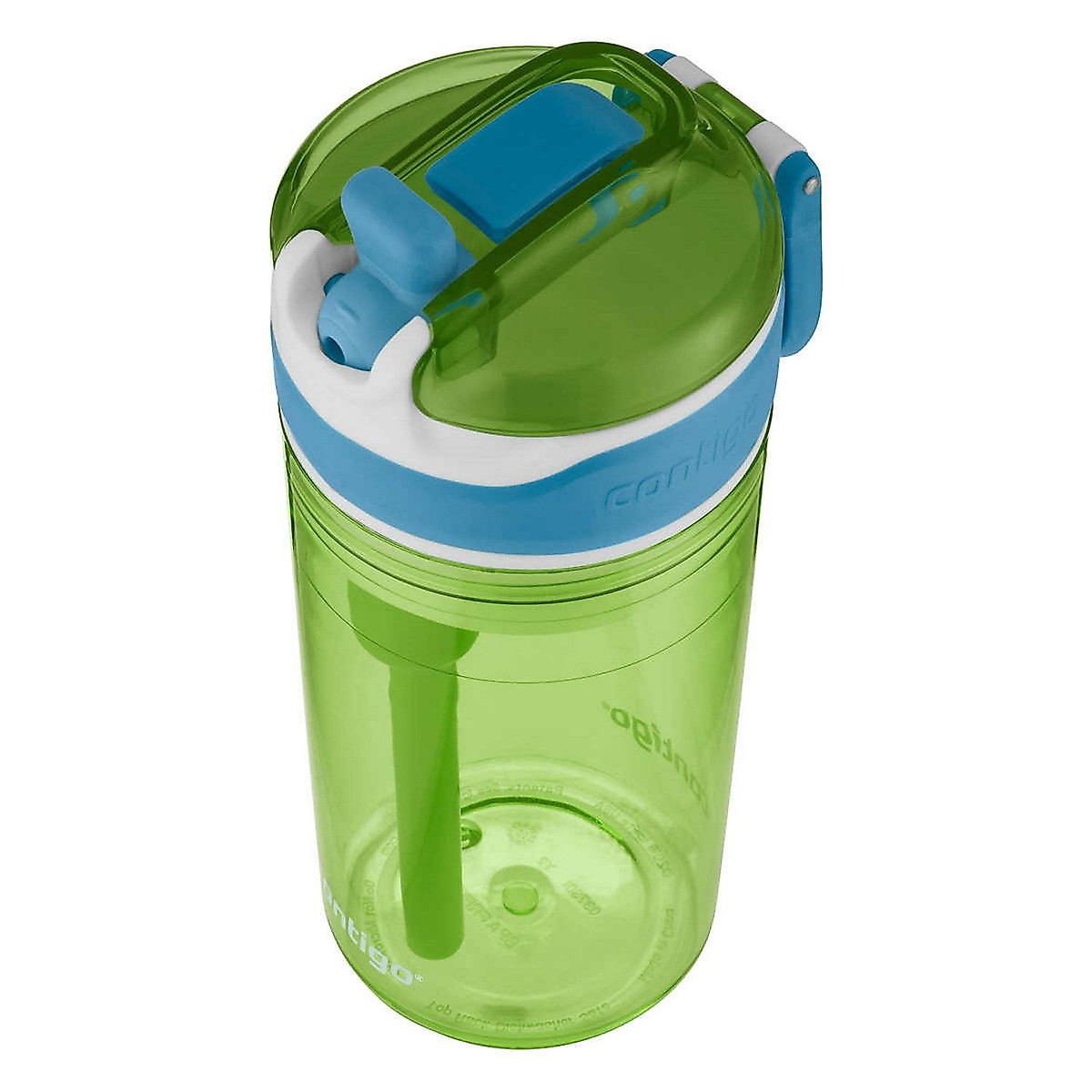 Contigo Kids 2 - in - 1 Snacker Spill Proof Cups 2 Pack Blue and Green