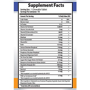 Vitamins for Dogs - Pets Ultra Vitamins - for Dogs and Cats - Immune Health - Hair and Coat Benefits - Vitamin e for Dogs Skin - 180 Treats (2 Bottles)