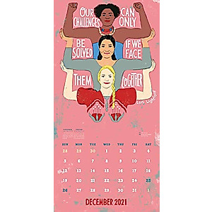The Future Is Female Wall Calendar 2021: A Year of Art and Activism