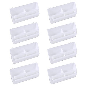 YARNOW Food Containers Food Containers Food Containers Food Containers Feeder 16 Pcs Bird Food Parrot Feeder Bird Food Feeder Outdoor Bird Feeder Feeder Bird Food Dispenser Container