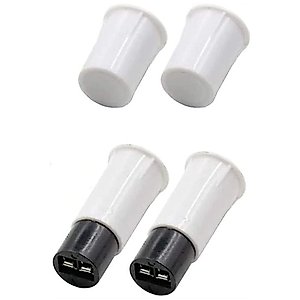 bnafes MC-33C Normally Closed Recessed Window Door Contact Sensor Alarm Magnetic Reed Switch 2 Sets