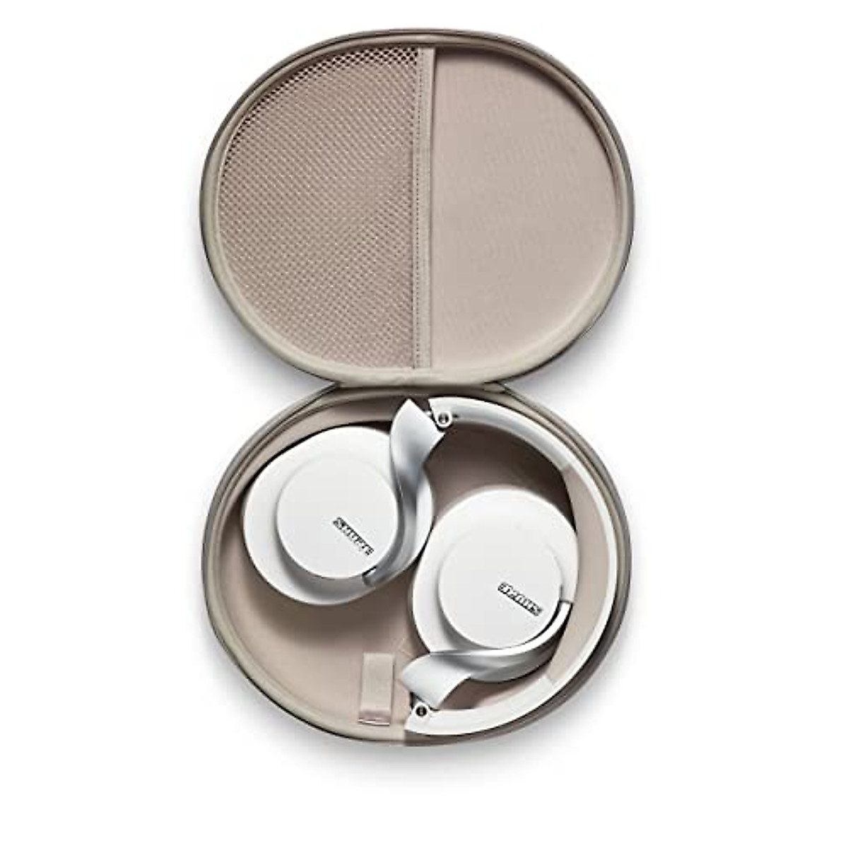 Shure AONIC 40 Over Ear Wireless Bluetooth Noise Cancelling Headphones with Microphone, Studio-Quality Sound, 25 Hour Battery Life, Fingertip Controls, iPhone & Android Compatible - White