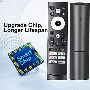 Replacement Remote Control Compatible with Hisense Smart Google TV 65A6H 75A6H 50U6H 55U6H 65U6H 75U6H 65U8H 75U8H and More