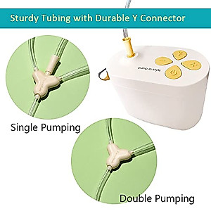 PumpMom Replacement Tubing for Medela Maxflow, ONLY Compatible with New Pump in Style Maxflow Breast Pump Parts