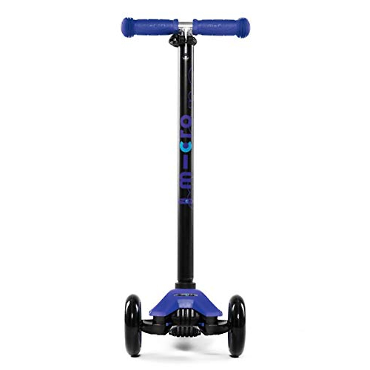 Micro Kickboard - Maxi Original 3-Wheeled, Lean-to-Steer, Swiss-Designed Micro Scooter for Kids, Ages 5-12 (Blue)