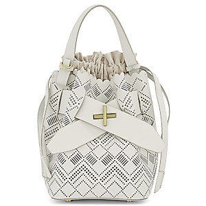 ZAC Zac Posen Brigette Belted Bucket, Dove