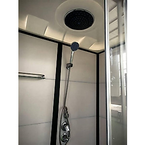 20FT Tiny House to Live in, Portable Prefab House with 2 Bedroom,1 Fully Equipped Bathroom and Kitchen, Prefabricated Container House for Adult Living, Foldable Mobile Home with Steel Frame