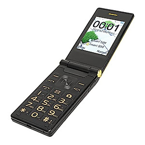 Dilwe 2.8 inch Senior Flip Phone, GSM Mobile Flip Phone Unlocked with SOS Big Button LCD and Prominent Buttons Cell Phone Clear Sound Quality for Seniors Kids, 5900mAh Lithium Battery
