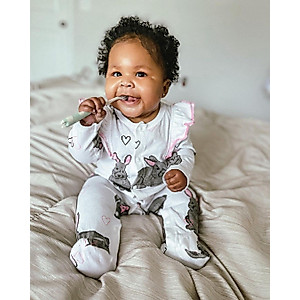 ANPEI ROARex Vegan Eco Friendly All Natural Kids Toothbrush Made from Plants – Sweet Baby Giraffe | 100% Biodegradable and Compostable | 1% for The Planet Product