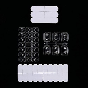 Yiexson Transparent Strong Self Adhesive Door Wall Hangers Kitchen Removable Hook Seemless G9F6 Adhesive Clamp Cable Bathroom Rack Hook