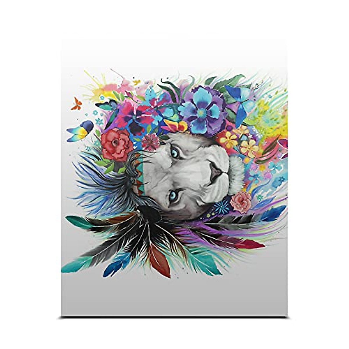 Head Case Designs Officially Licensed Pixie Cold King Of The Lions Art Mix Vinyl Sticker Gaming Skin Decal Cover Compatible With Xbox One X Console and Controller Bundle
