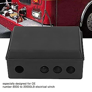 High Strength Protection Box Kit Winch Controller Housing for 8000 to 20000LB Electric Winch
