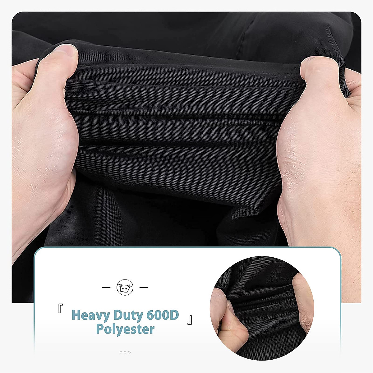 SHINESTAR Griddle Cover for Blackstone 17 Inch Griddle, Heavy Duty & Waterproof, Black