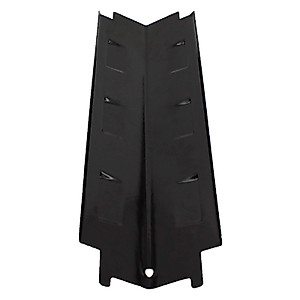 2-Pack BBQ Grill Heat Shield Plate Tent Replacement Parts for Charbroil 463622515 - Compatible Barbeque Porcelain Steel Flame Tamer, Guard, Deflector, Flavorizer Bar, Vaporizer Bar, Burner Cover