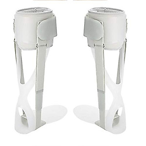 EXCEART Plantar Fasciitis Night Foot Splint Elastic Dorsal Night Splint Foot Drop Orthotic Brace for Plantar Fasciitis Pain Management (Right Foot)