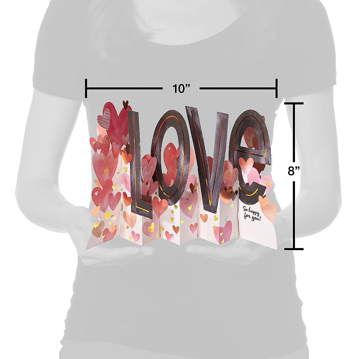 American Greetings Pop Up Wedding Card (Two Nice People)