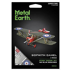 Metal Earth Sopwith Camel 3D Metal Model Kit Fascinations