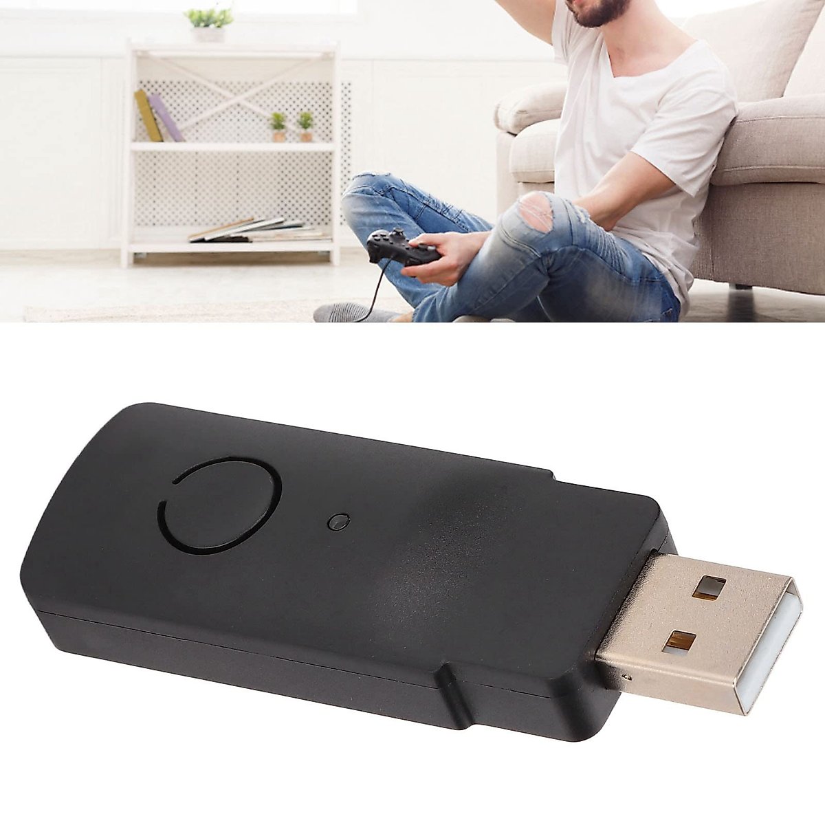 Heayzoki for Gaming Adapter, for Beloader Adapter Keyboard Mouse Converter USB Adapter for Console for Ps4 Kbm for Ps4 Controller