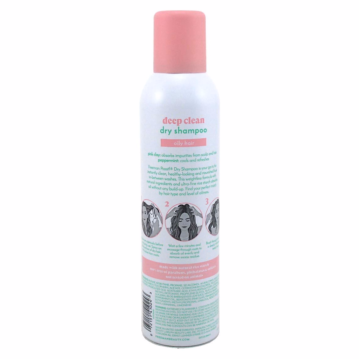Psssst Deep Clean Dry Shampoo Oily Hair 5.3oz