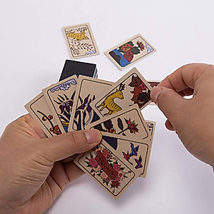 Korean Flower Card Game Hwatu / Good for Gift, Hand-Drawn Illustration Copy