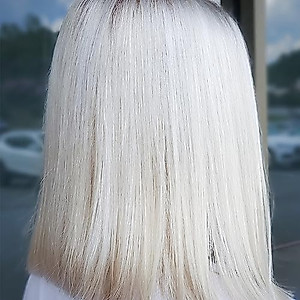 Keracolor Color + Treatment PLATINUM - Highly Pigmented Semi-Permanent Color Masque for Vibrant, Hydrated Hair, 11 Fl Oz