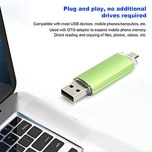 128GB Micro USB Flash Drive, USB 2.0 Storage Memory Stick OTG Thumb Drives, for Cell Phone Computer Save Photos Pictures Video Music etc
