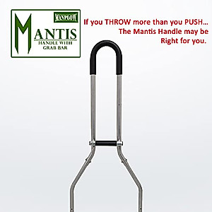 MANPLOW Mantis Handle with Grab Bar (RevolutionX Blade, 40")