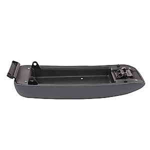 PIT66 Center Console Armrest Lid, Compatible with 1995-2000 Toyota Tacoma/1996-1998 Toyota 4Runner Gray