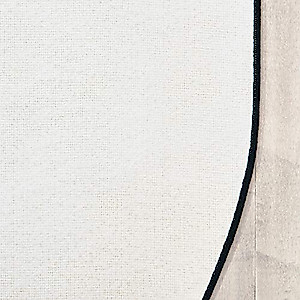 Carpets for Kids 3503 KIDSoft 123 ABC Butterfly Fun Rug 3ft 10ft x 5ft 5ft Oval Blue