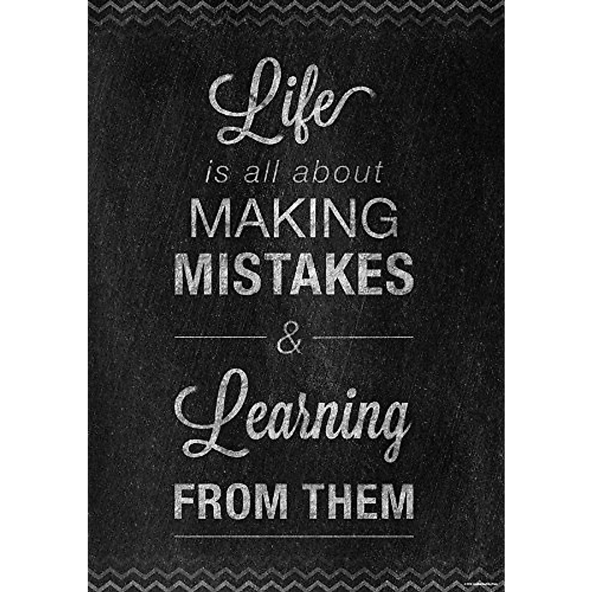 Creative Teaching Press Mistakes Inspire U Poster Chart (6681), Multicolor