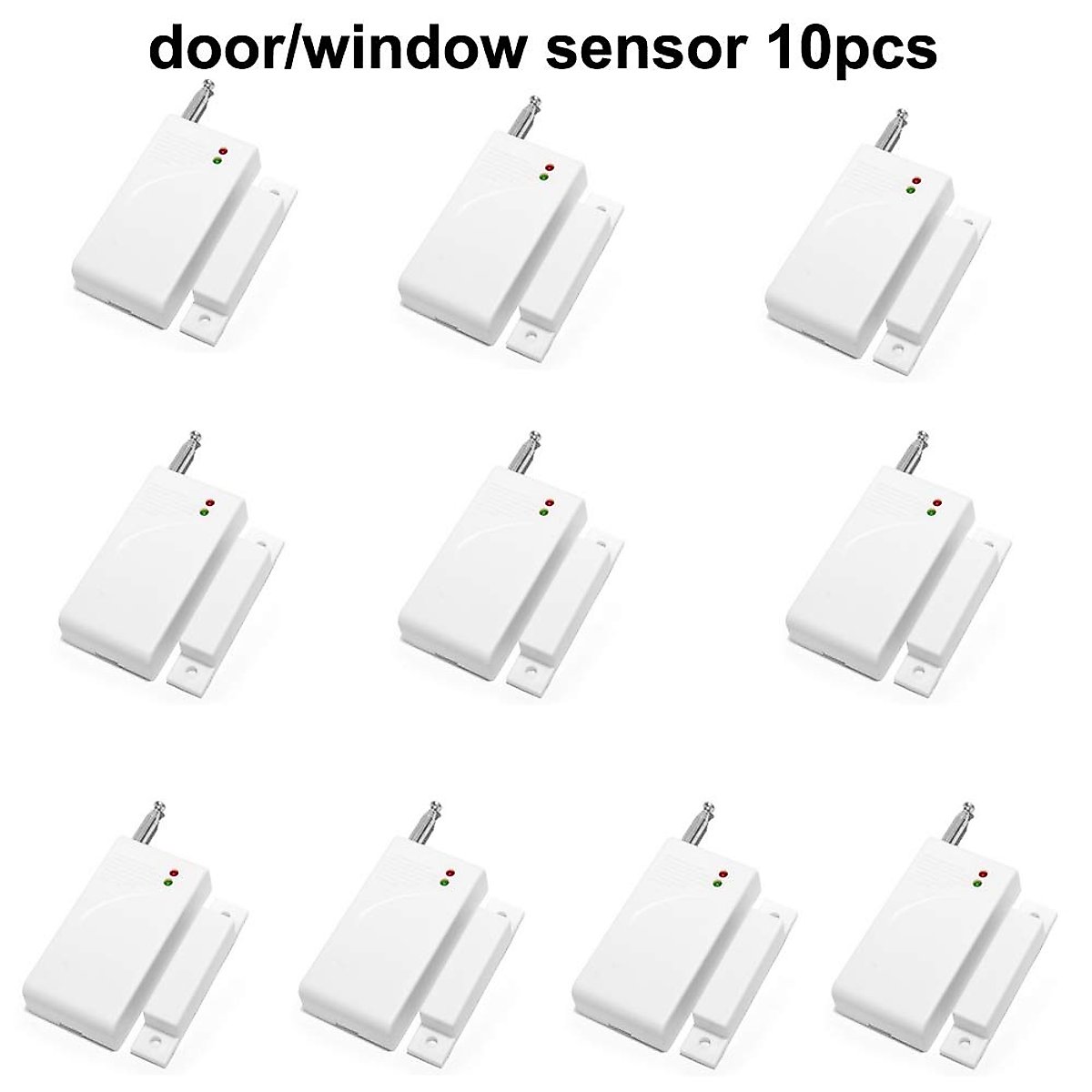 AGSHOME Security Alarm System 99+7 Zone Auto Dial GSM SMS Home Burglar Security Wireless GSM Alarm System Detector Sensor Kit Remote Control