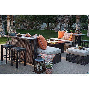 Oriental Weavers 2160N Karavia Area Rug, 3-Feet 7-Inch by 5-Feet 6-Inch, Tan