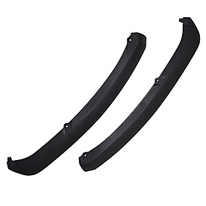 munirater Front Bumper Spoiler Lip Air Chin Splitter Replacement for Focus Sedan/Hatchback 2012 2013 2014 Bumper Valance Deflector Panel Air Dam Left + Right FO1095244C