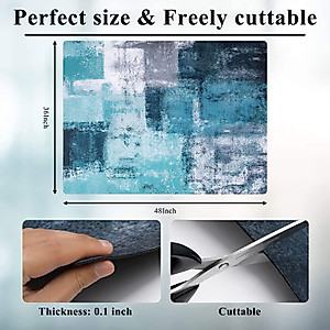 Pauwer Office Chair Mat for Hardwood Floors, 36'' x 48'' Computer Gaming Rolling Chair Mat, Low-Pile Desk Chair Mat Floor Mat Carpet Large Anti-Slip Floor Protector for Home Office