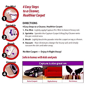 Capture Carpet Total Care Kit 400 Carpet Spot Eliminator, Treatment For Any Stain (2 Pack) - Bundle