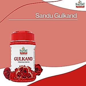 Sandu Gulkand (Pravalyukta) 400 GMS | Nourishing & Body Cooling Ayurvedic Medicine - by easybuy90