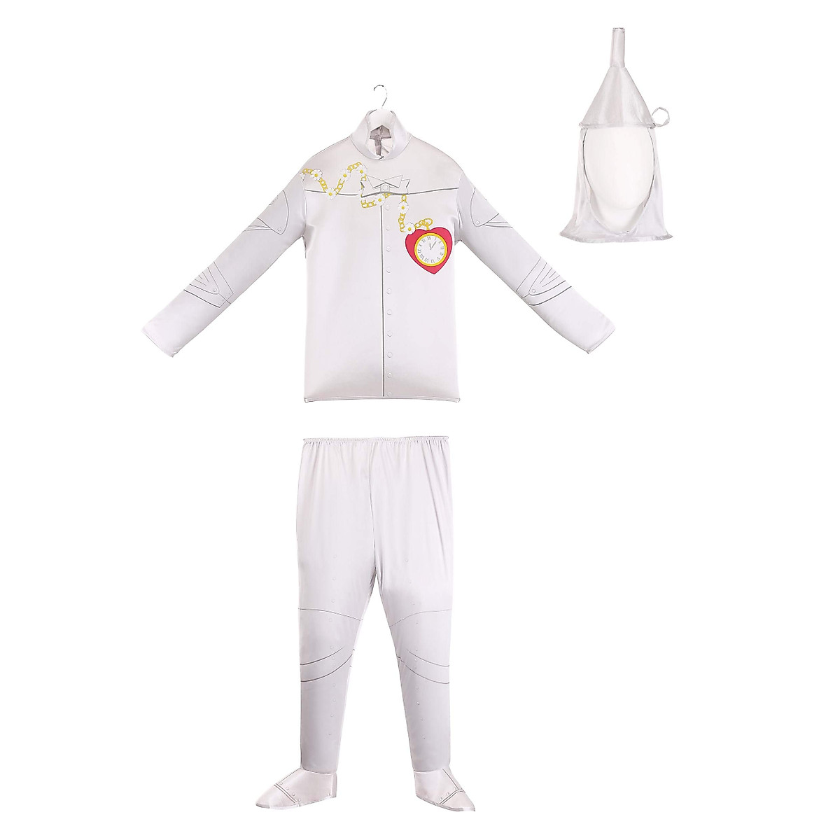 Rubie's mens Wizard of Oz 75th Anniversary Edition Tin Man adult sized costumes, Silver, One Size US