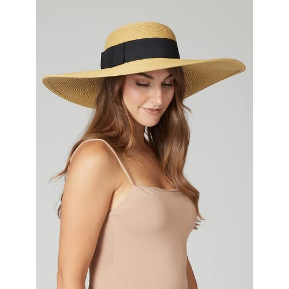 San Diego Hat Company Women's Floppy SPF 50+ Sun Hat, Camel, One Size