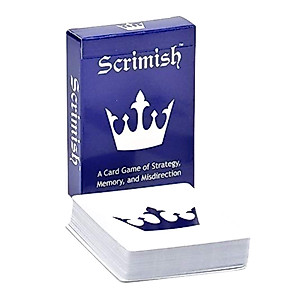 Nexci Scrimish Card Game - Strategy Games for Two Players Including Adults, Teens, Kids and Families That is Easy to Learn for Party or Travel