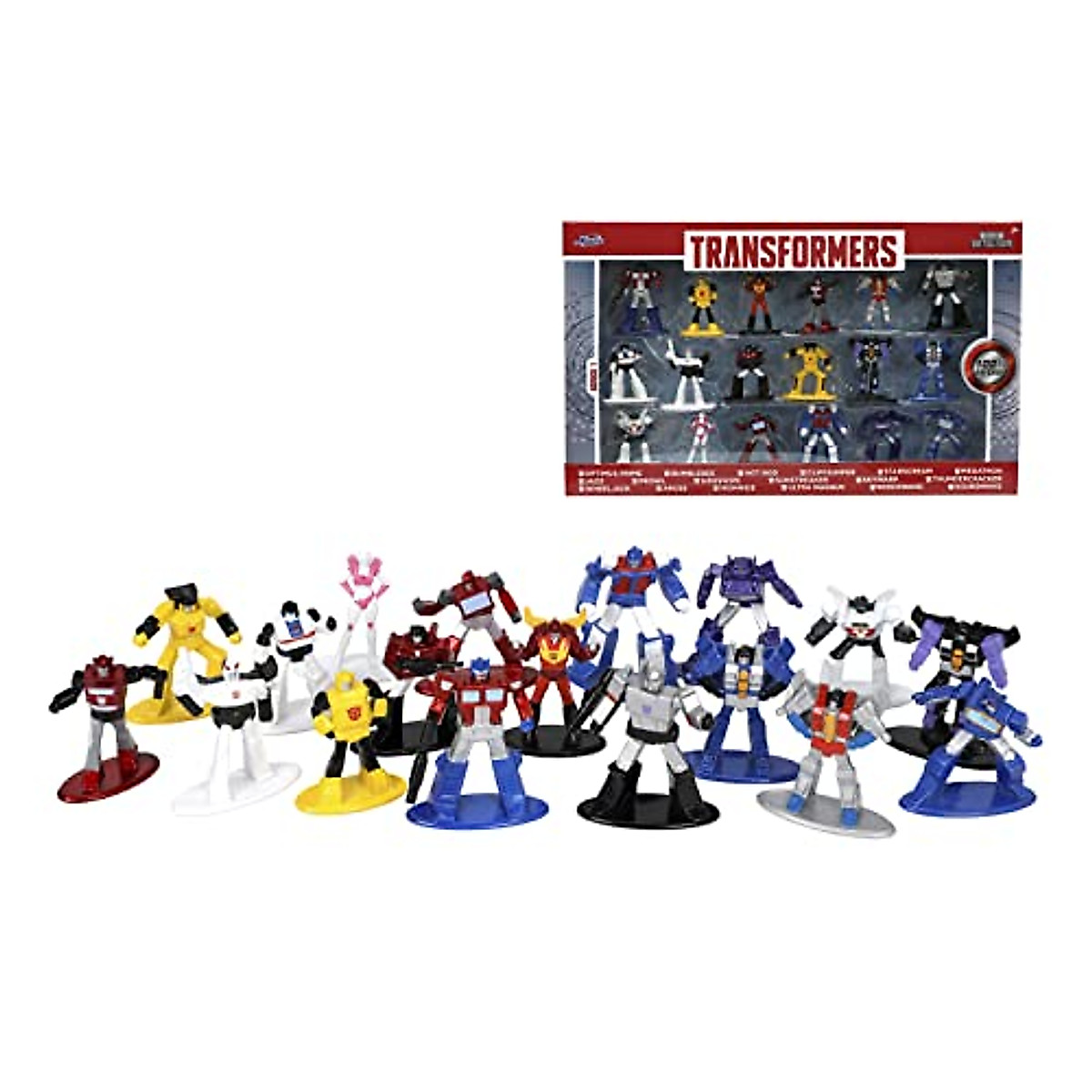 TRANSFORMERS NANO METALFIGS 18 PK