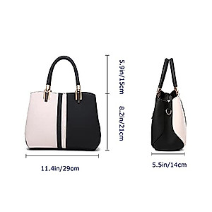 SMALLBLUER Women Soft Patent Leather Handbags Ladies Shoulder Evening Crossbody Bags Trendy Hobo Totes Clutches-Orange