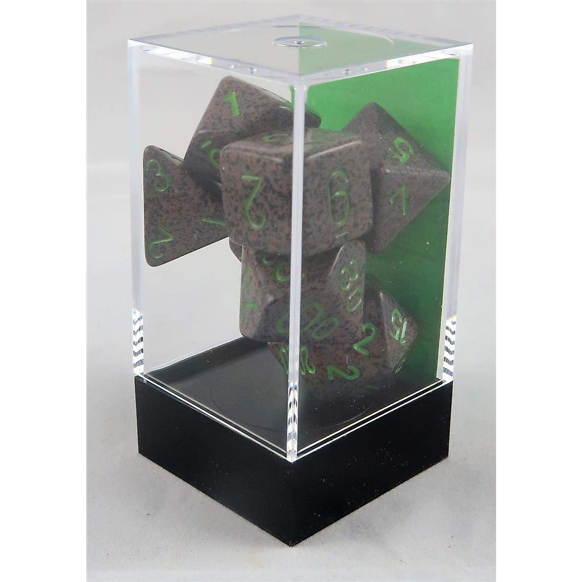 Chessex Dice Polyhedral 7-Die Set - Speckled Earth