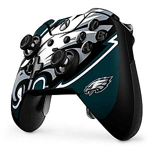 Skinit Decal Gaming Skin Compatible with Xbox One Elite Controller - Officially Licensed NFL Philadelphia Eagles Large Logo Design