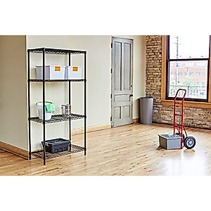 Safco Products 4086R Convertible Heavy-Duty Utility Hand Truck, Red